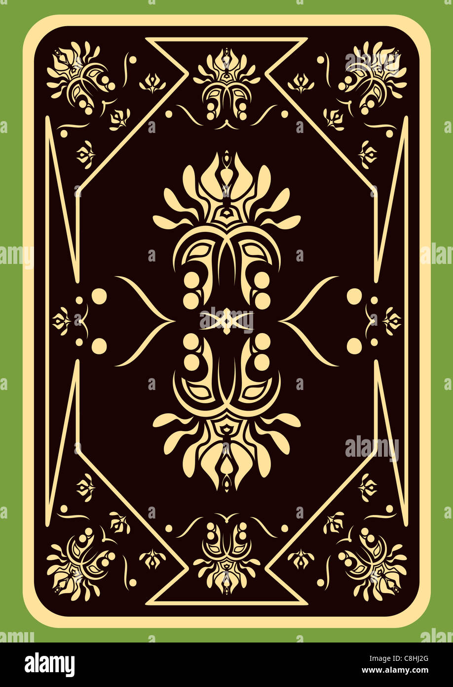 Playing card back side hi-res stock photography and images - Alamy