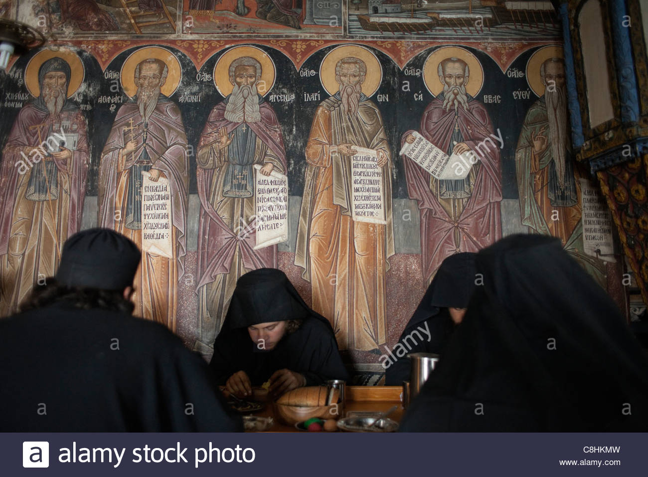Eastern Orthodox Monk Athos Stock Photos & Eastern Orthodox Monk Athos ...