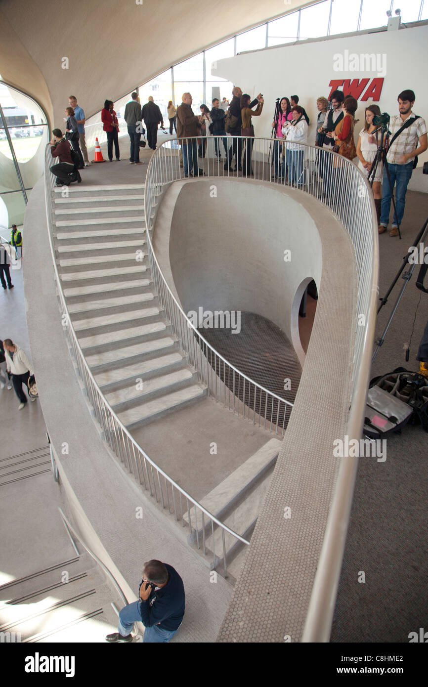 Trans World Flight Center building at JFK airport Stock Photo - Alamy