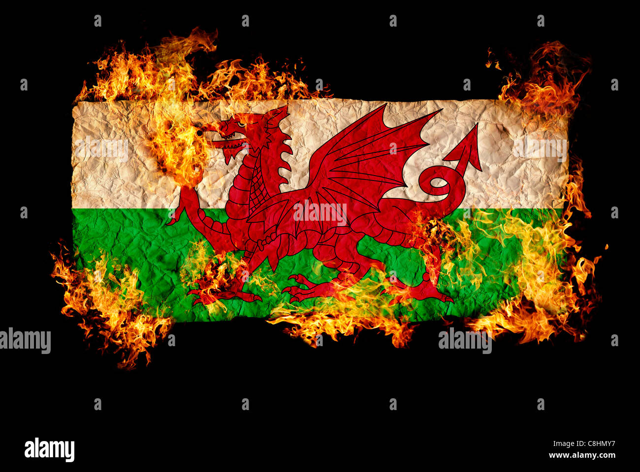 Symbols symbol wales hi-res stock photography and images - Alamy