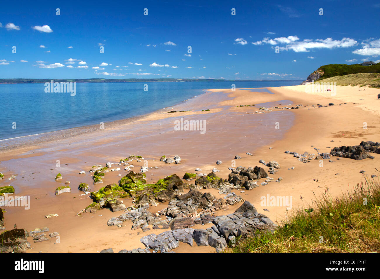 Priory Bay, Caldey Island, Pembrokeshire, Wales Stock Photo - Alamy