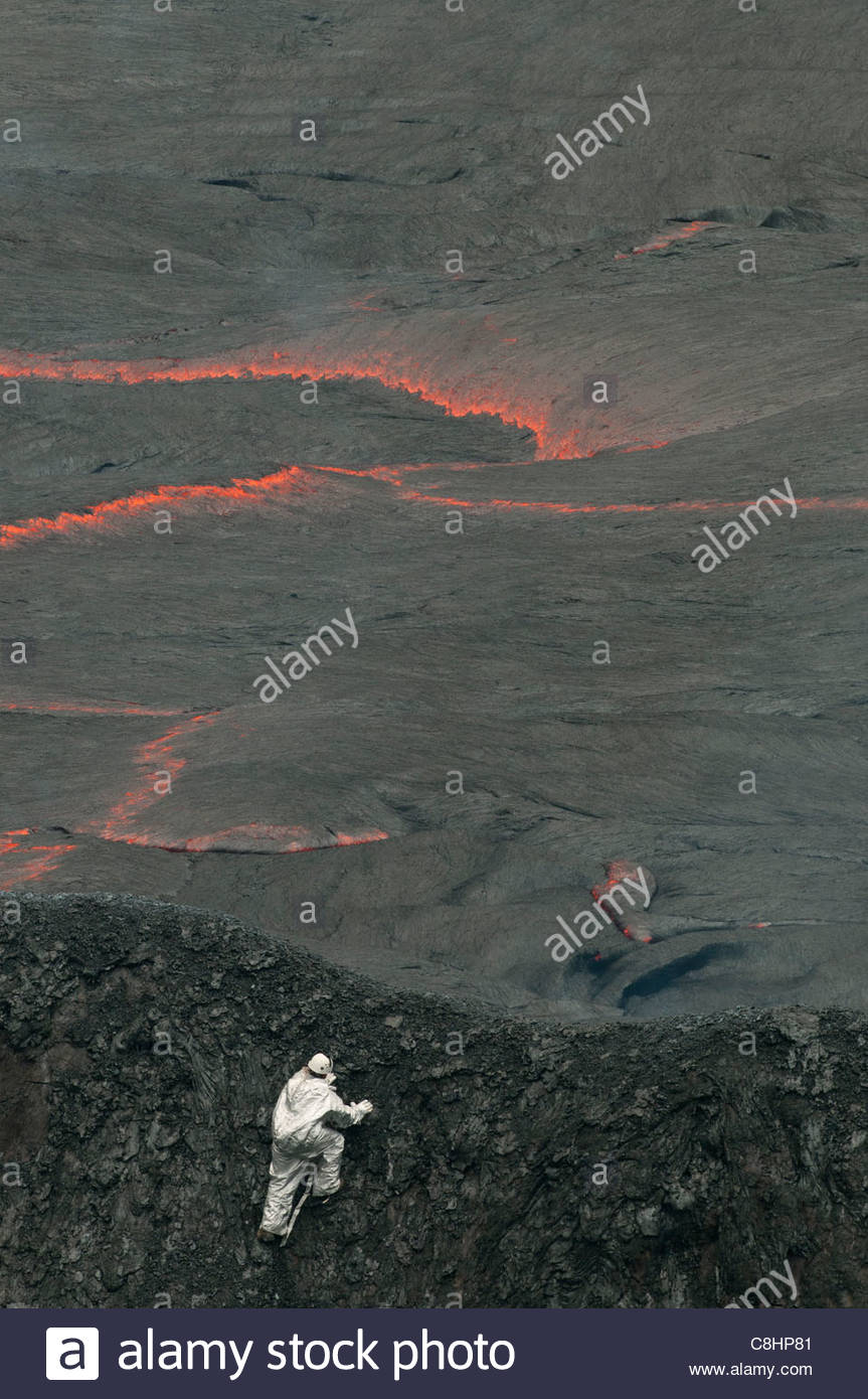 Volcanologist Lava Stock Photos & Volcanologist Lava Stock Images - Alamy