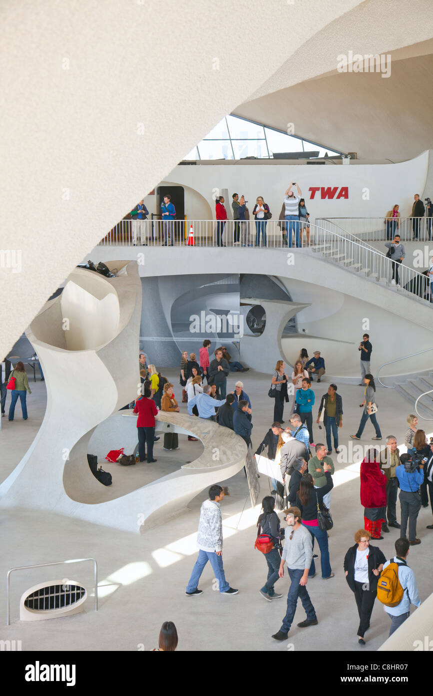 Trans World Flight Center building at JFK airport Stock Photo - Alamy