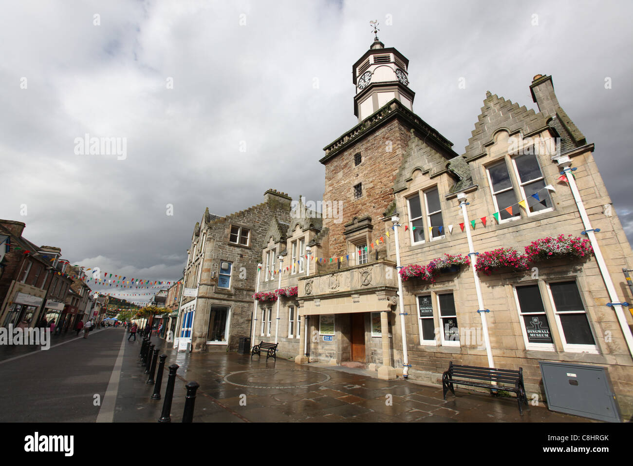 Dingwall town hall hi-res stock photography and images - Alamy
