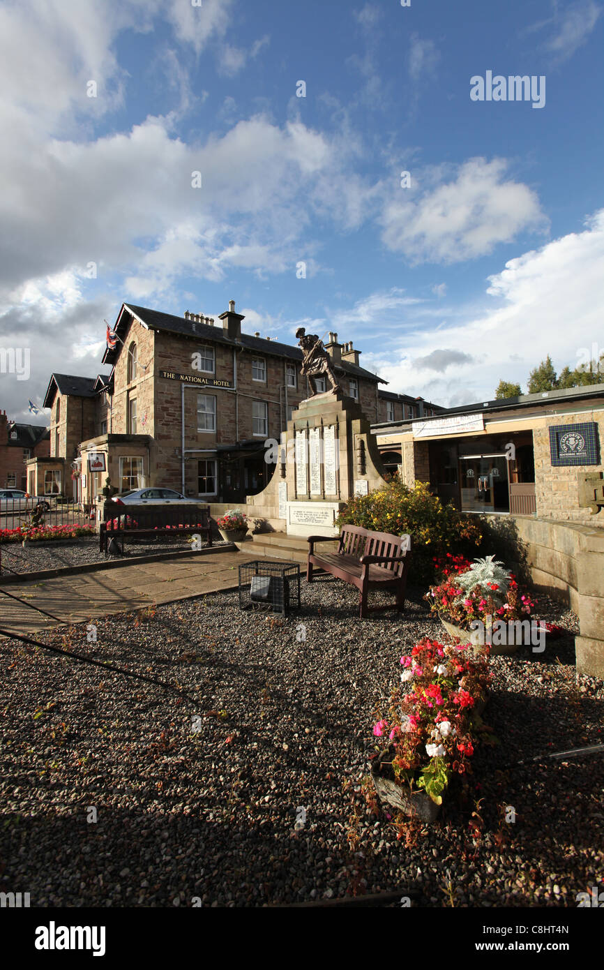 Town of Dingwall, Scotland. The kilted soldier WW1 and WWII war ...