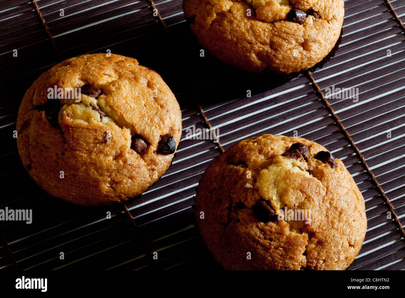 Healthy choc chip muffins hi-res stock photography and images - Alamy