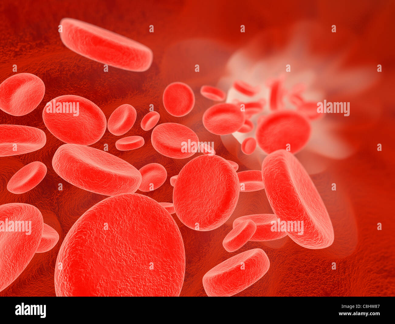 Blood flow illustration hi-res stock photography and images - Alamy