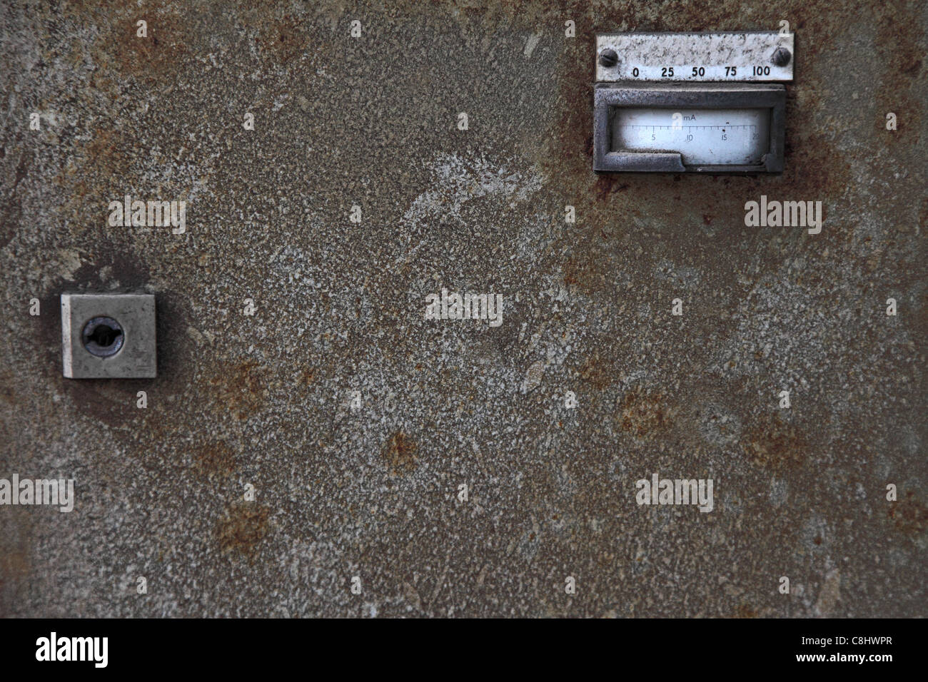 Old mA meter Stock Photo - Alamy