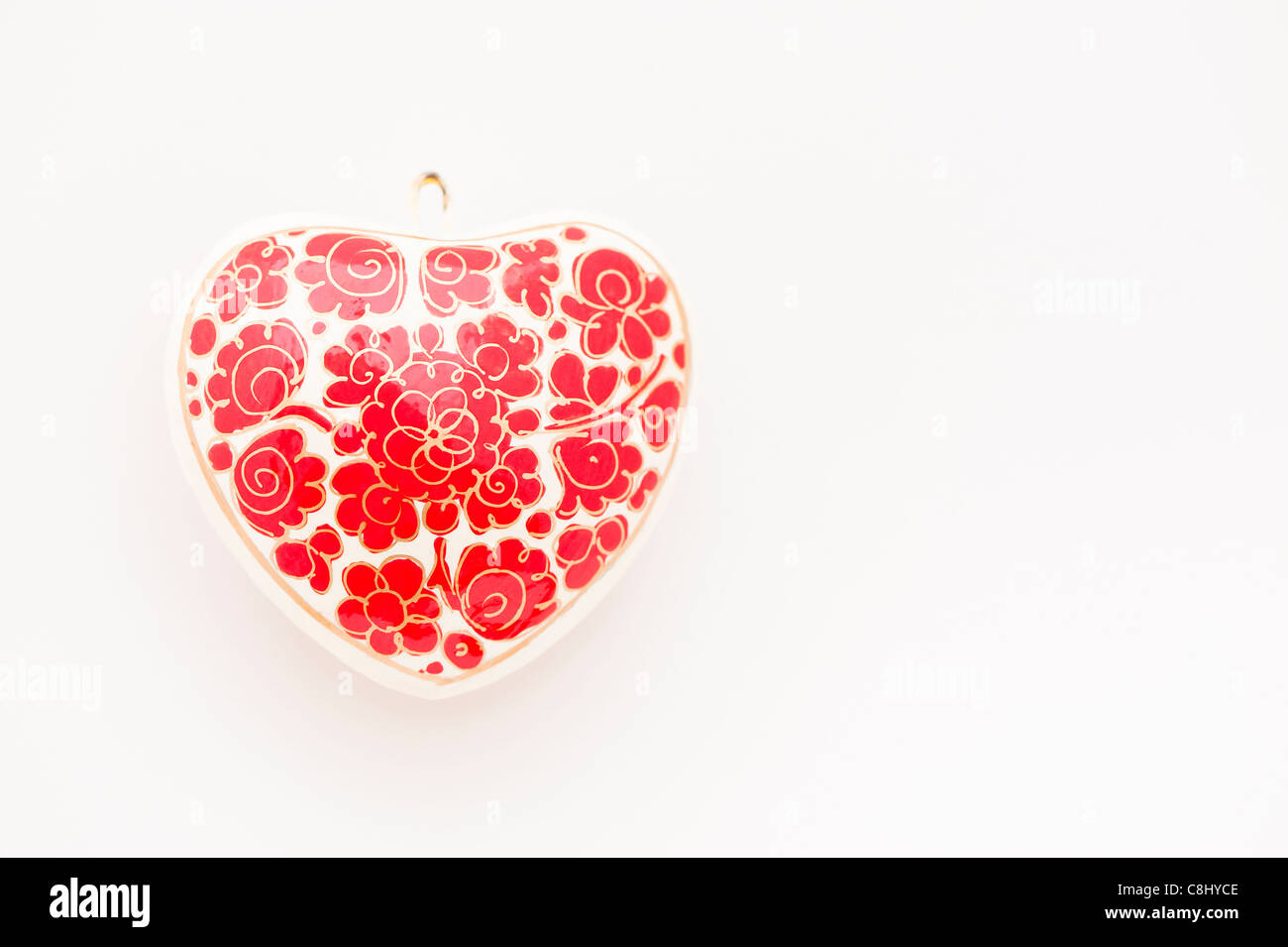 White papier mache christmas decoration hi-res stock photography and ...