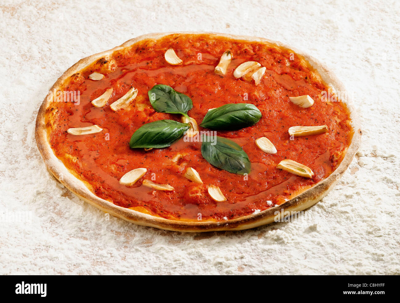 Buffalo mozzarella margherita pizza hi-res stock photography and images ...