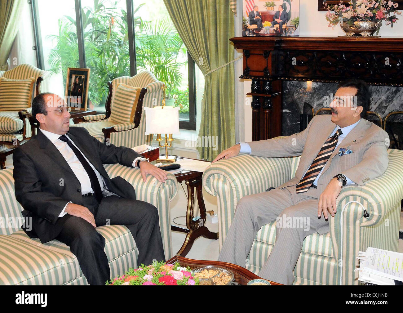 Prime Minister, Syed Yousuf Raza Gilani in meeting with Egypt ...