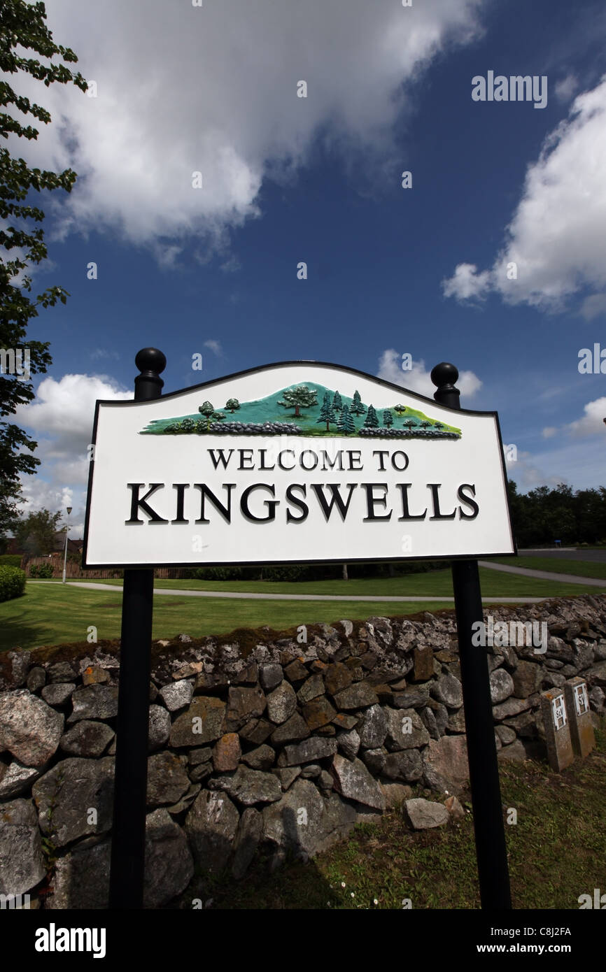 The commuter village of KIngswells on the outskirts of the city of ...