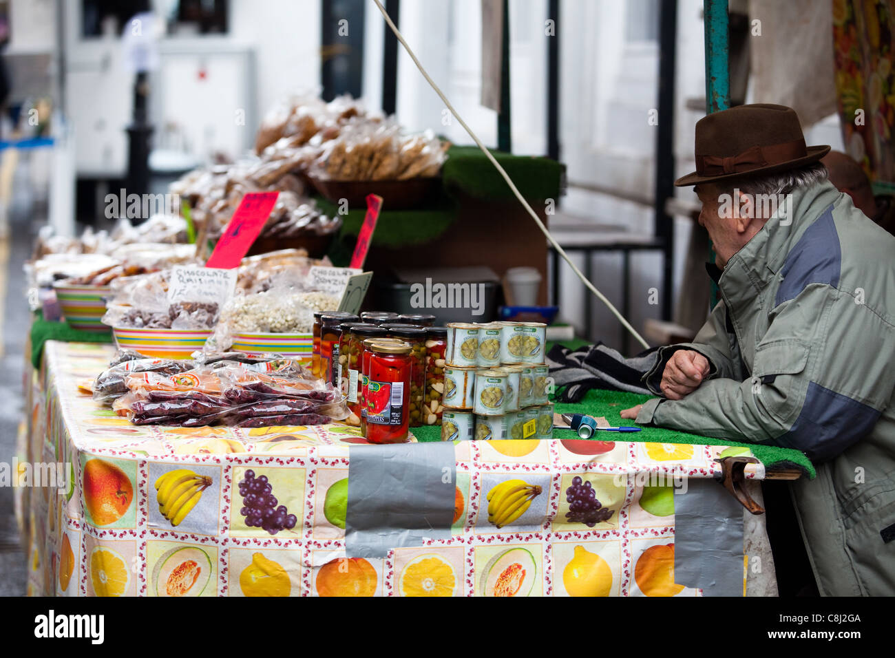 Leather lane market hi-res stock photography and images - Alamy