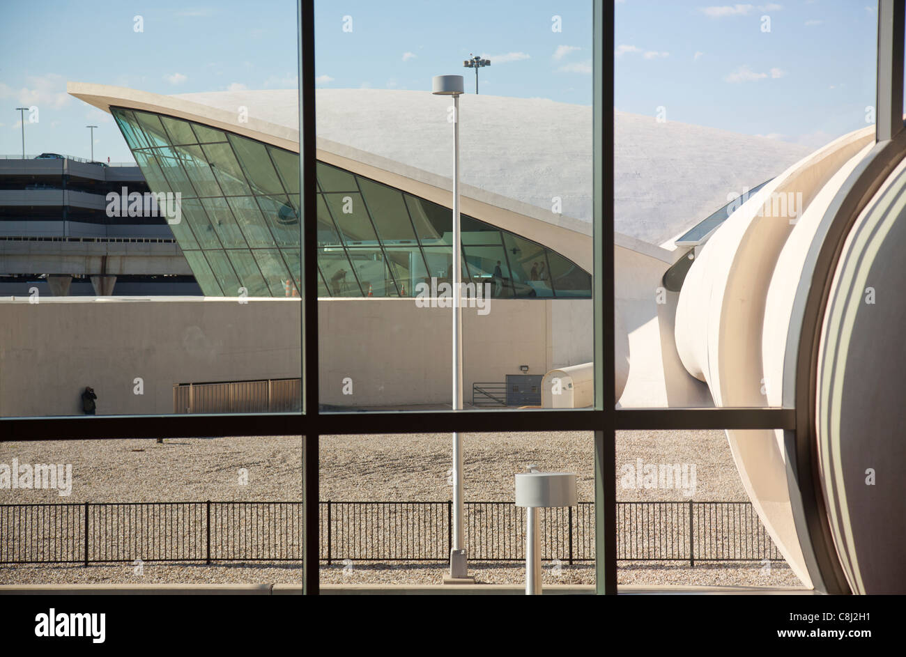 Trans World Flight Center building at JFK airport Stock Photo - Alamy
