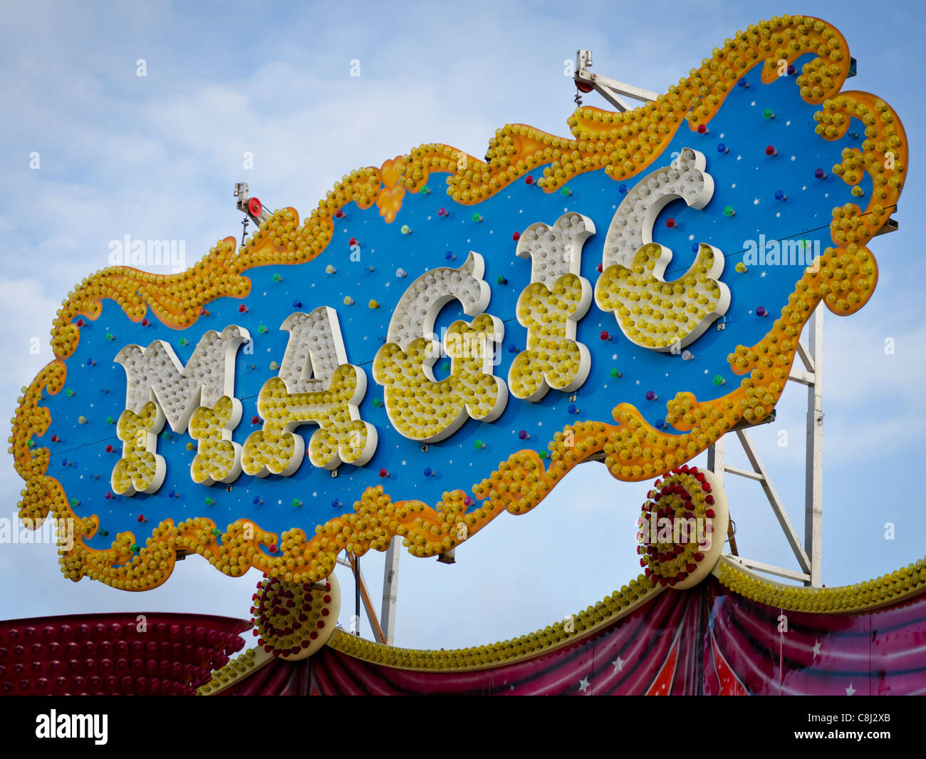 Fairground sign hi-res stock photography and images - Alamy