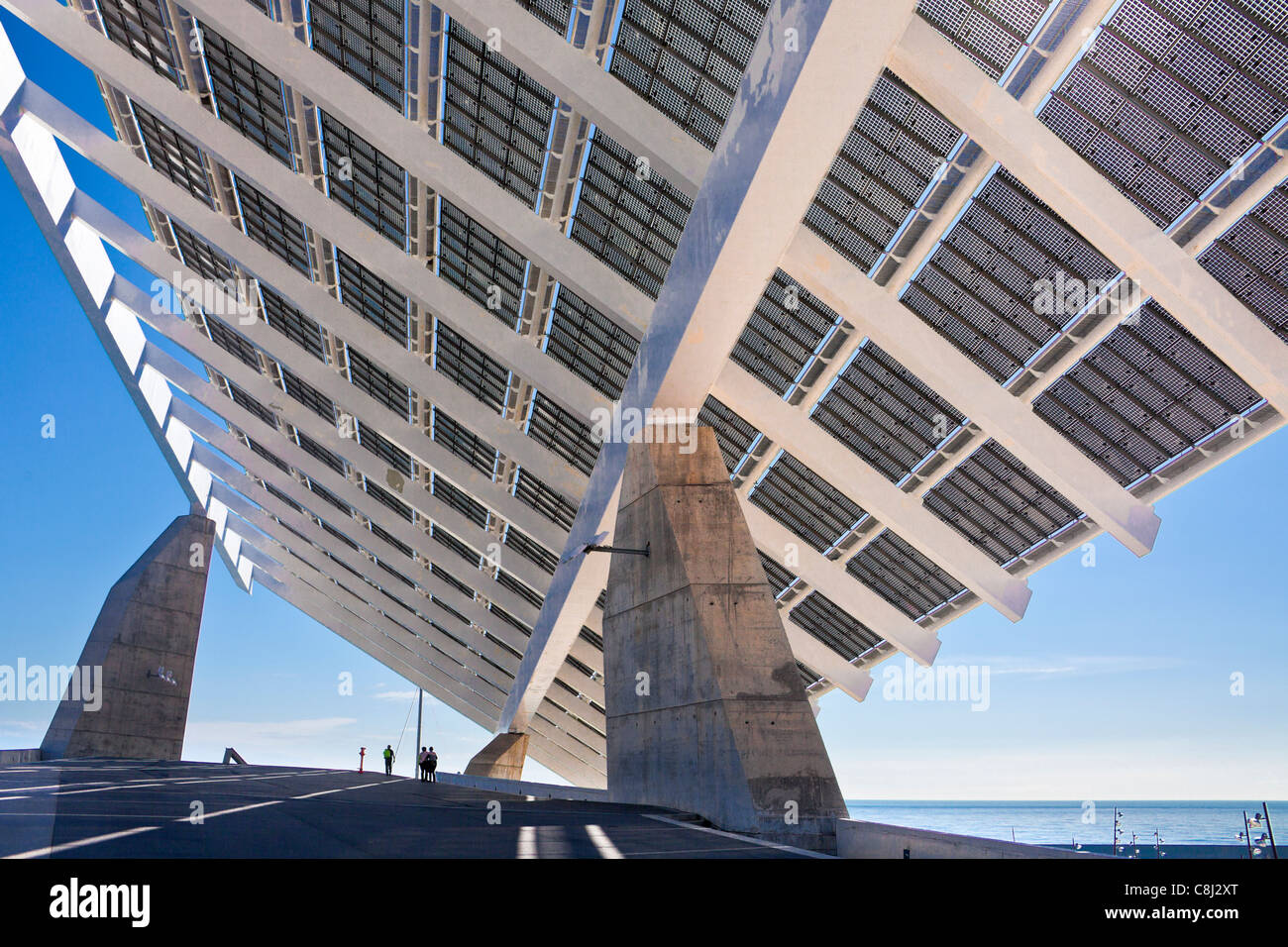 Spain solar power barcelona hi-res stock photography and images - Alamy