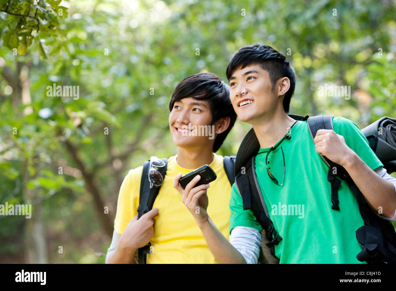 Using gps camping hi-res stock photography and images - Alamy