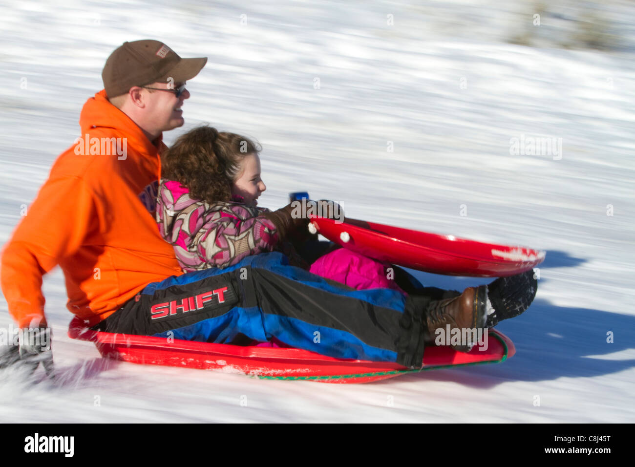 Ice sledding hi-res stock photography and images - Alamy