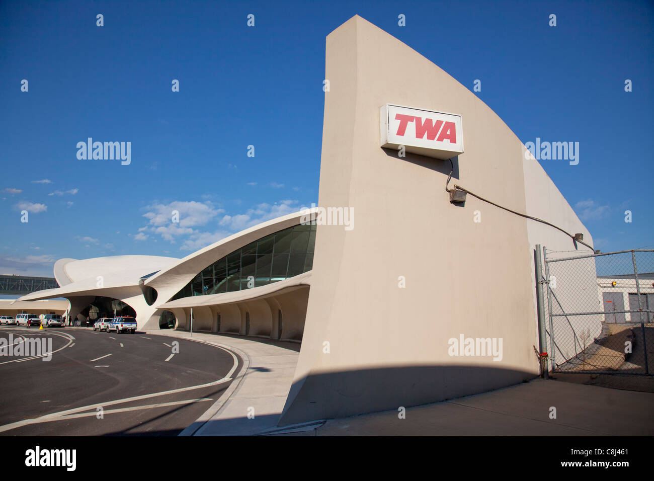 Trans World Flight Center building at JFK airport Stock Photo - Alamy