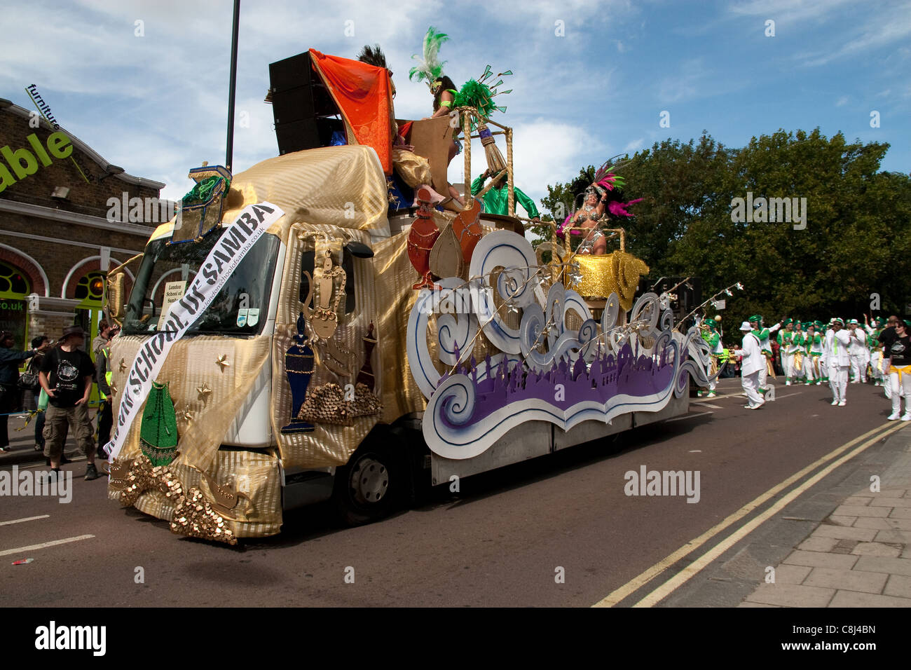 Carnival float lorry hi-res stock photography and images - Alamy