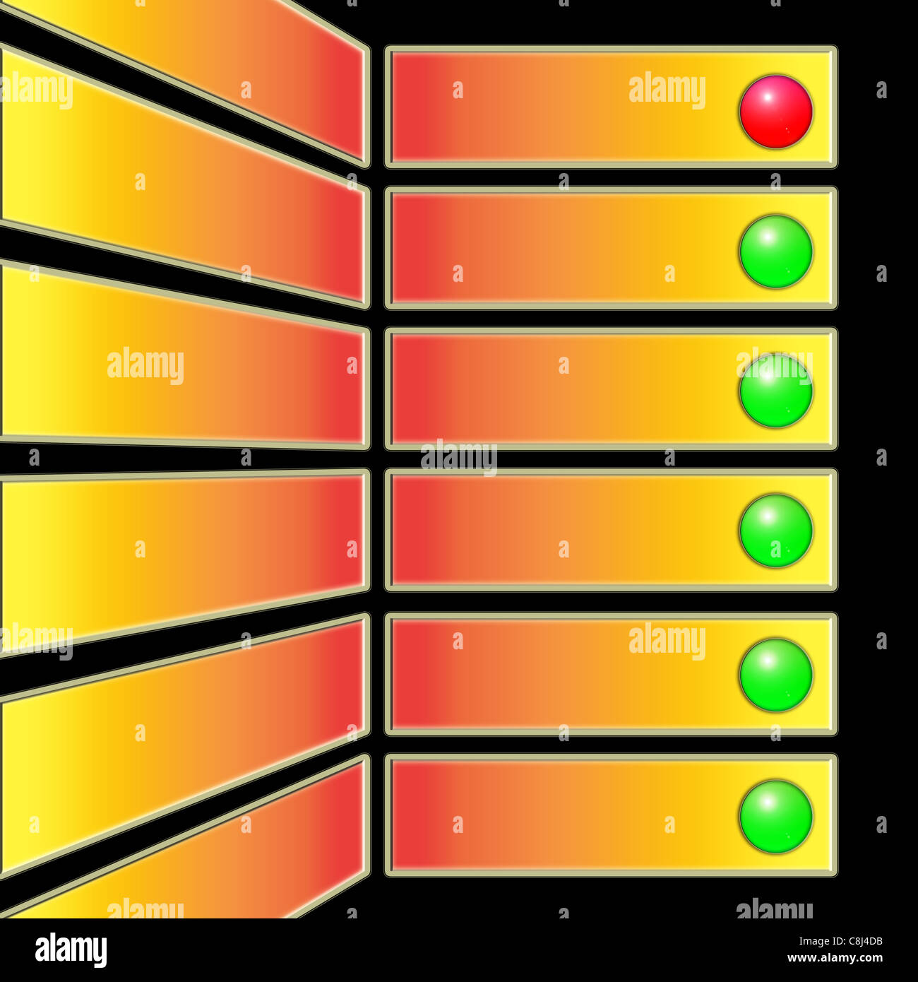 menu traffic lights Stock Photo - Alamy