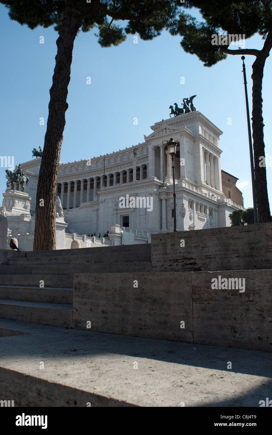 Rome.monumental complex of Victorian Stock Photo - Alamy