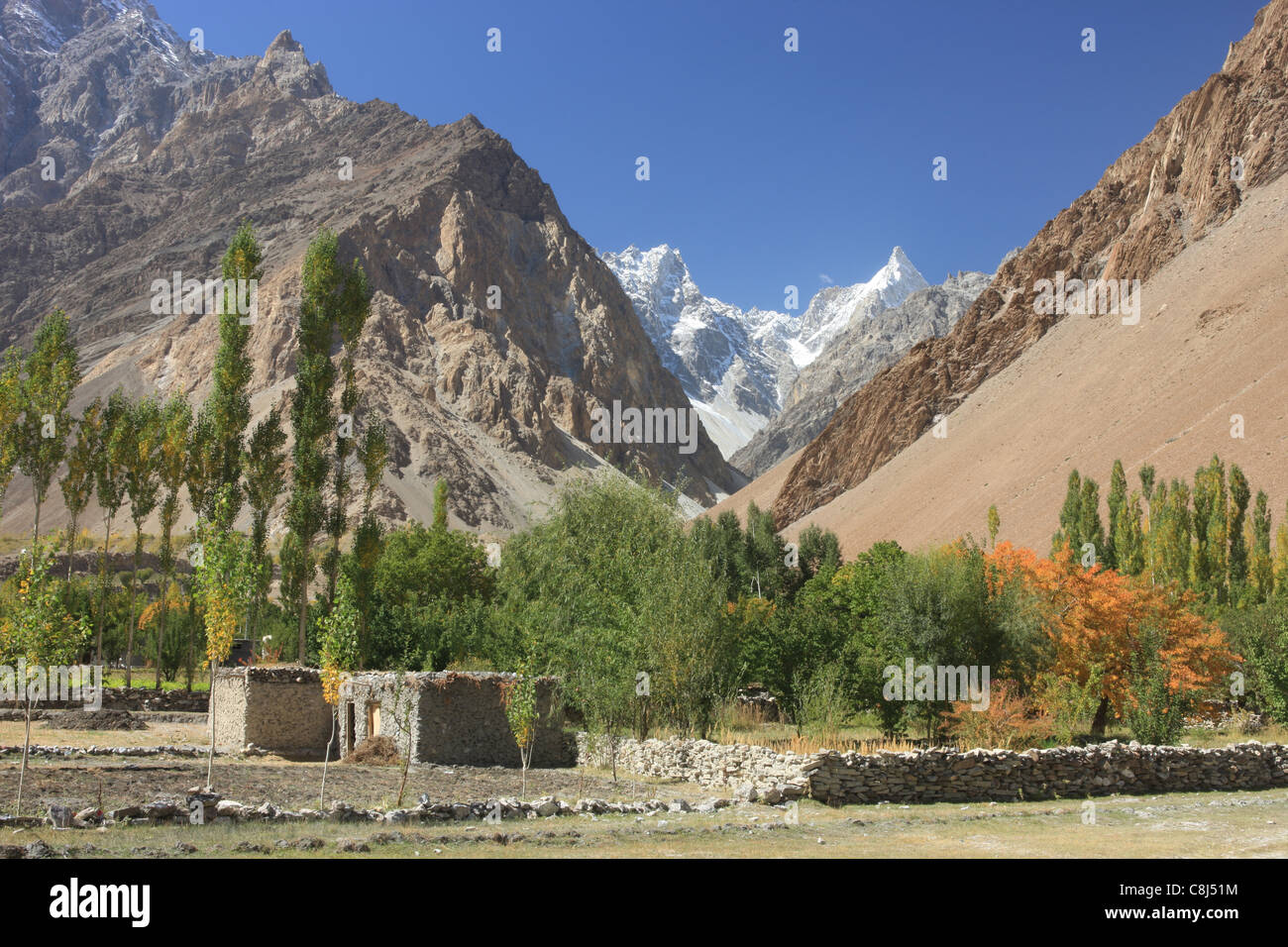 Hunza, Hunza-Valley, Karakoram, Karakoram-Highway, Pakistan, Asia, silk ...