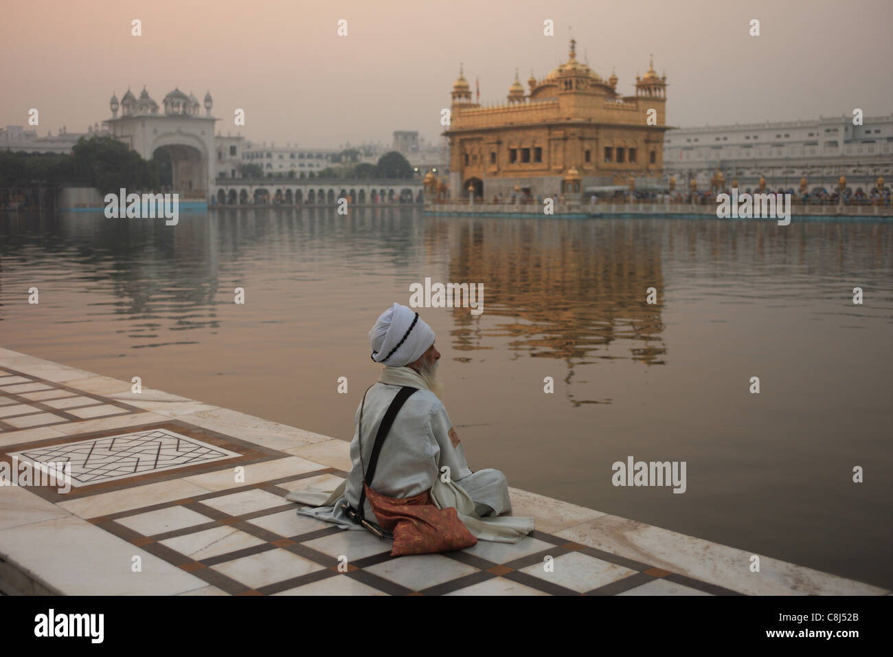 Golden Temple, Sikh, Amritsar, India, Asia, Punjab, Guru Arjun Dev ...