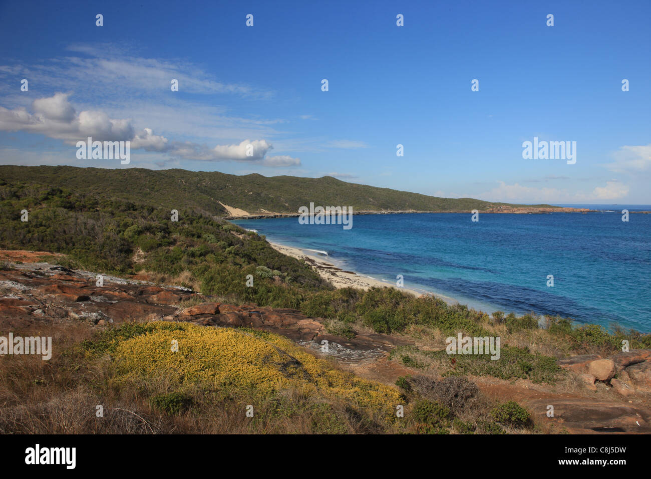 Cape Leeuwin, beach, sandy beach, Australia, Western Australia, sea ...