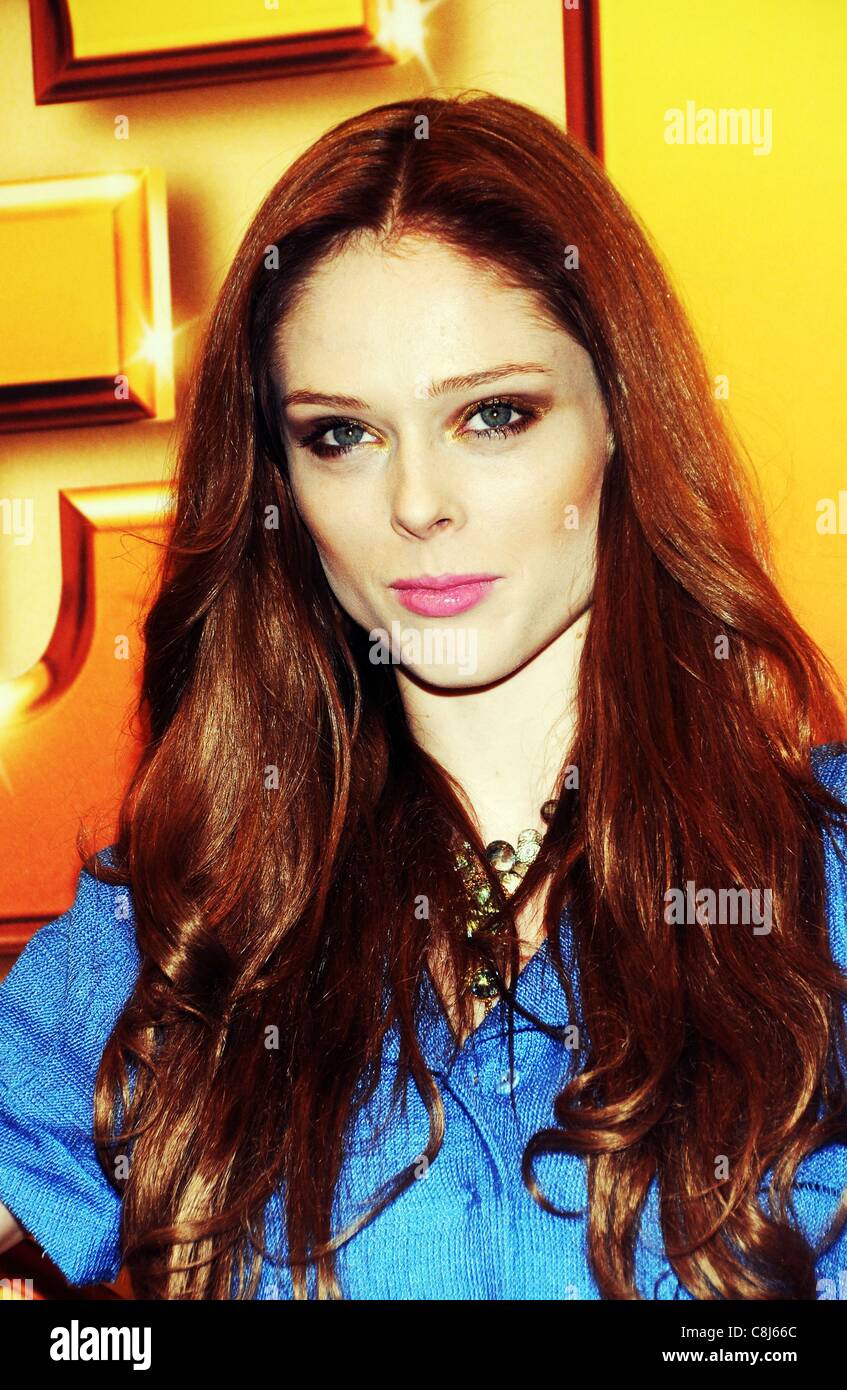 Coco Rocha at arrivals for TOWER HEIST Premiere, The Ziegfeld Theatre ...