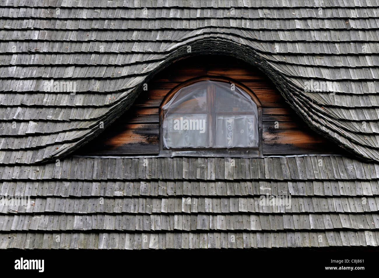 Windows in old farming houses Stock Photo - Alamy