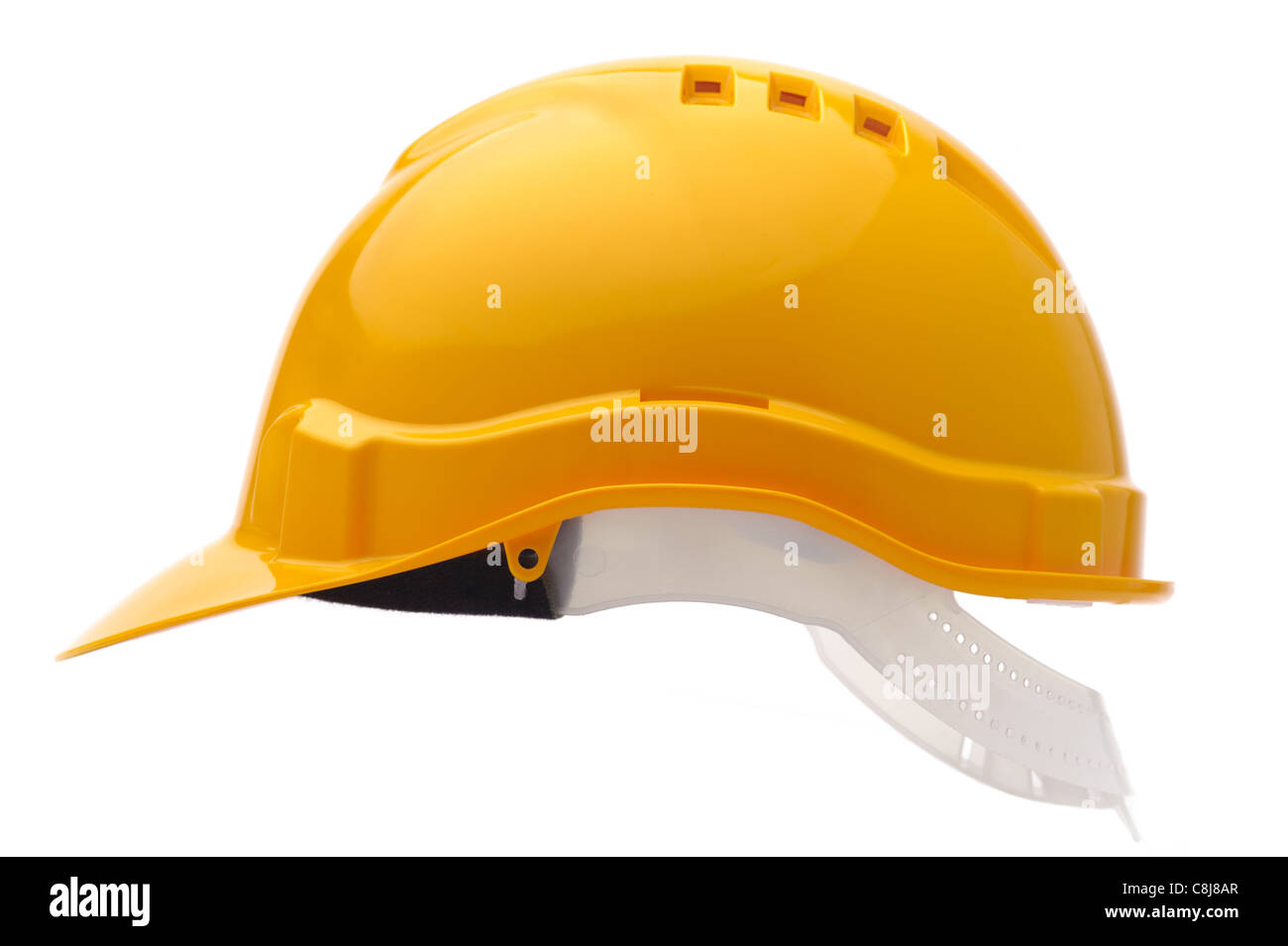 Hard hat, isolated on white background Stock Photo - Alamy