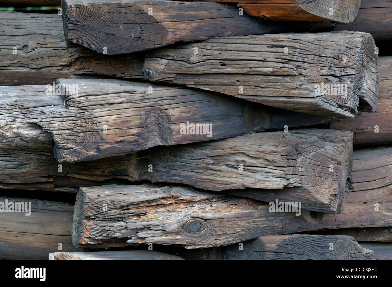 Wooden structure and buildings - old farming houses Stock Photo - Alamy