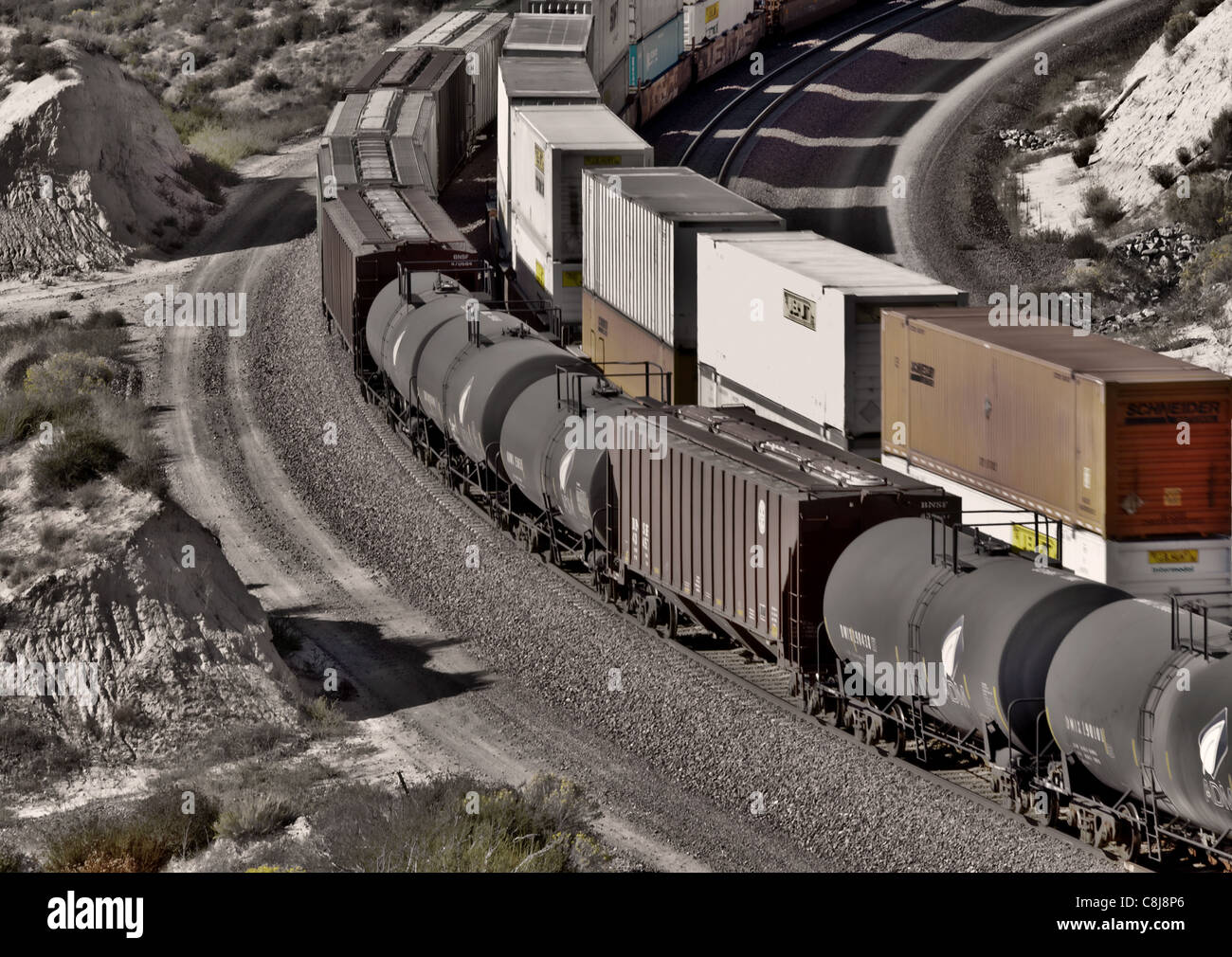Two trains hi-res stock photography and images - Alamy
