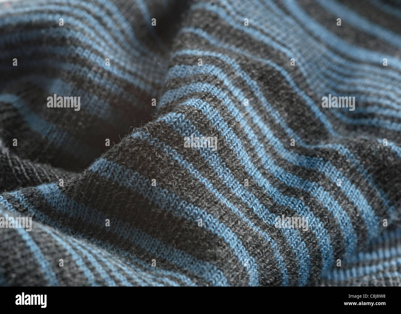 Macro photograph of blue pairs socks Stock Photo - Alamy