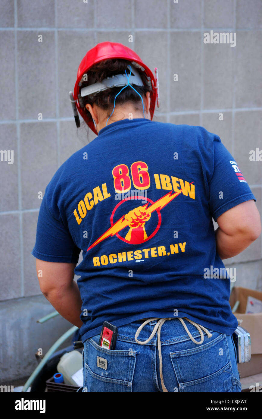 Electricians union hi-res stock photography and images - Alamy