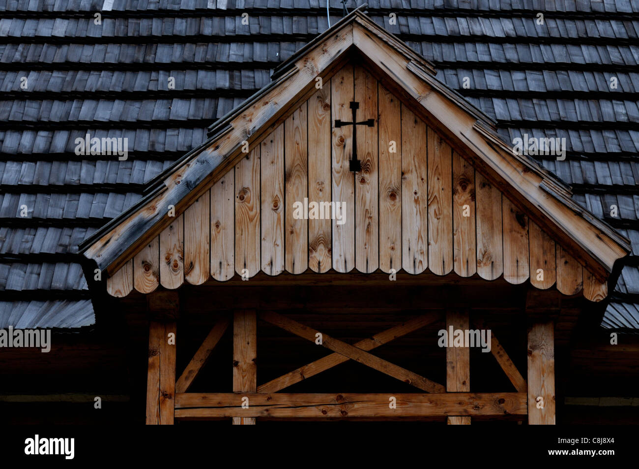 Wooden structure and buildings - old farming houses Stock Photo - Alamy