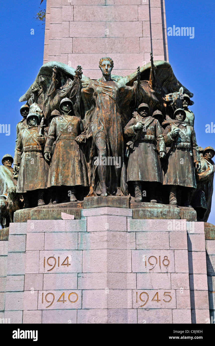 Belgium, Brussels, monument, Europe, figures, memorial, history ...
