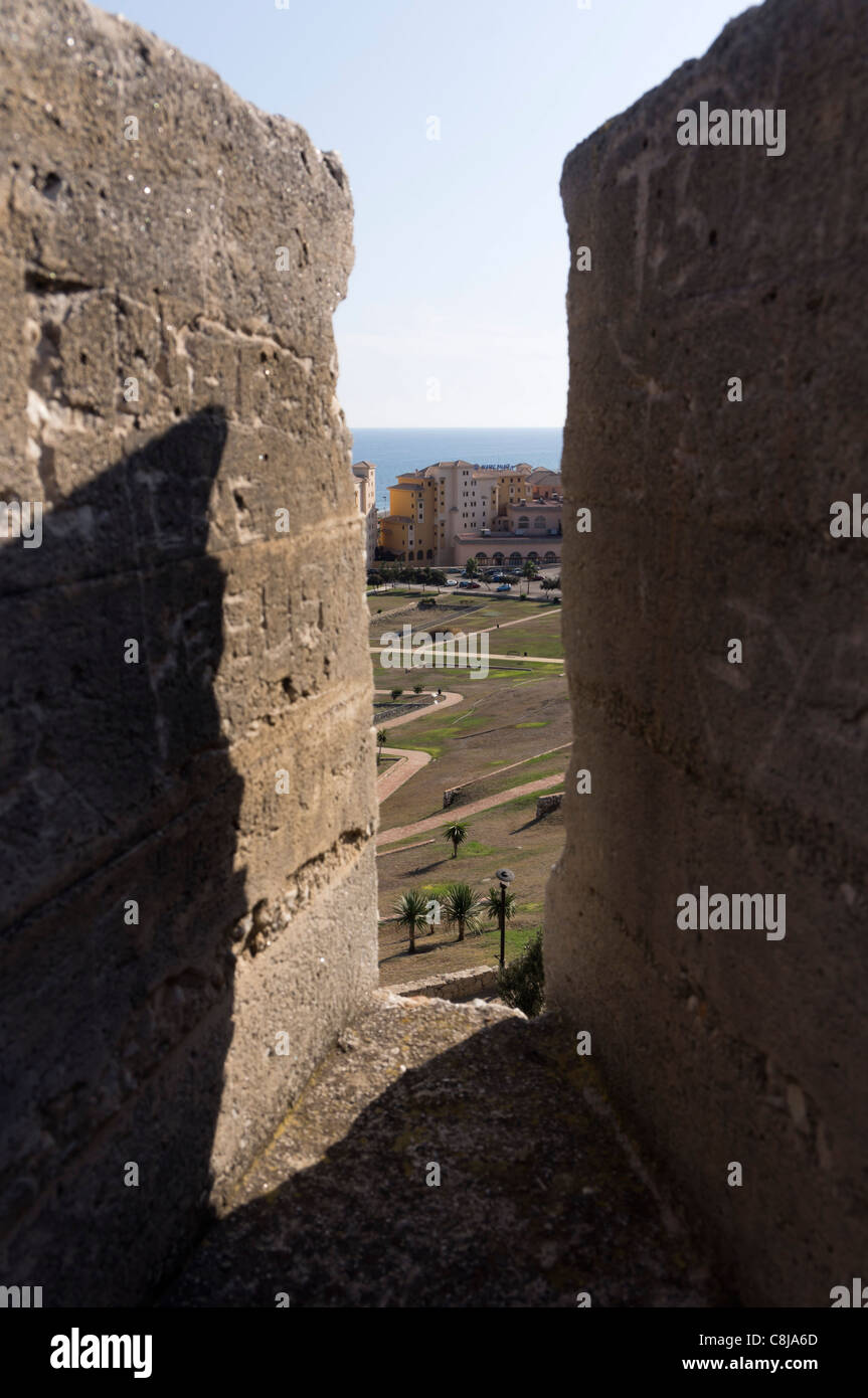 Costa del Sol, Spain - Fuengirola Sohail Castle Stock Photo - Alamy