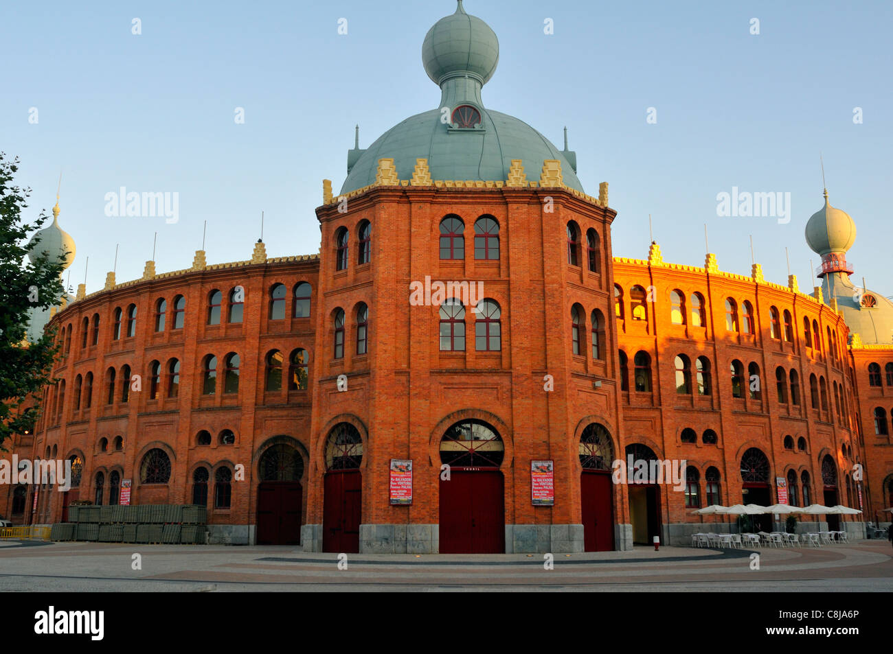 Old bullring and arena Campo Pequeno Stock Photo - Alamy