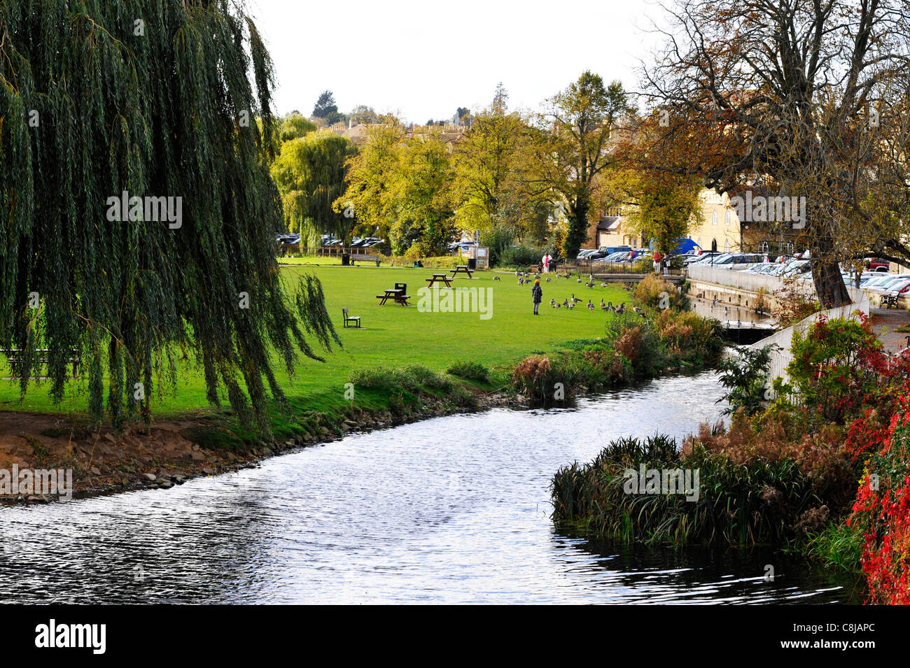 The River Welland at Stamford, England Stock Photo - Alamy