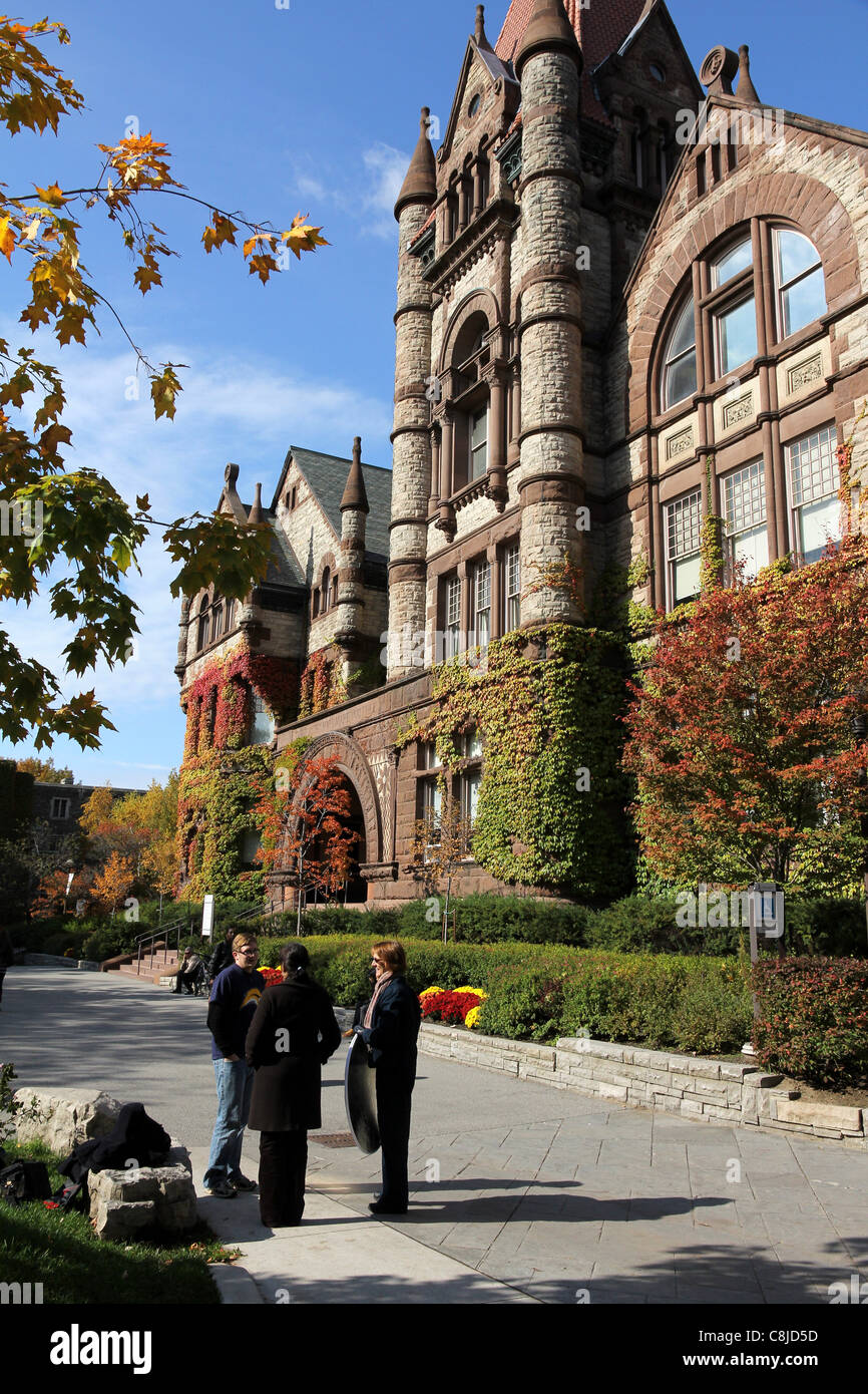 University of Toronto, Victoria College Building Stock Photo - Alamy