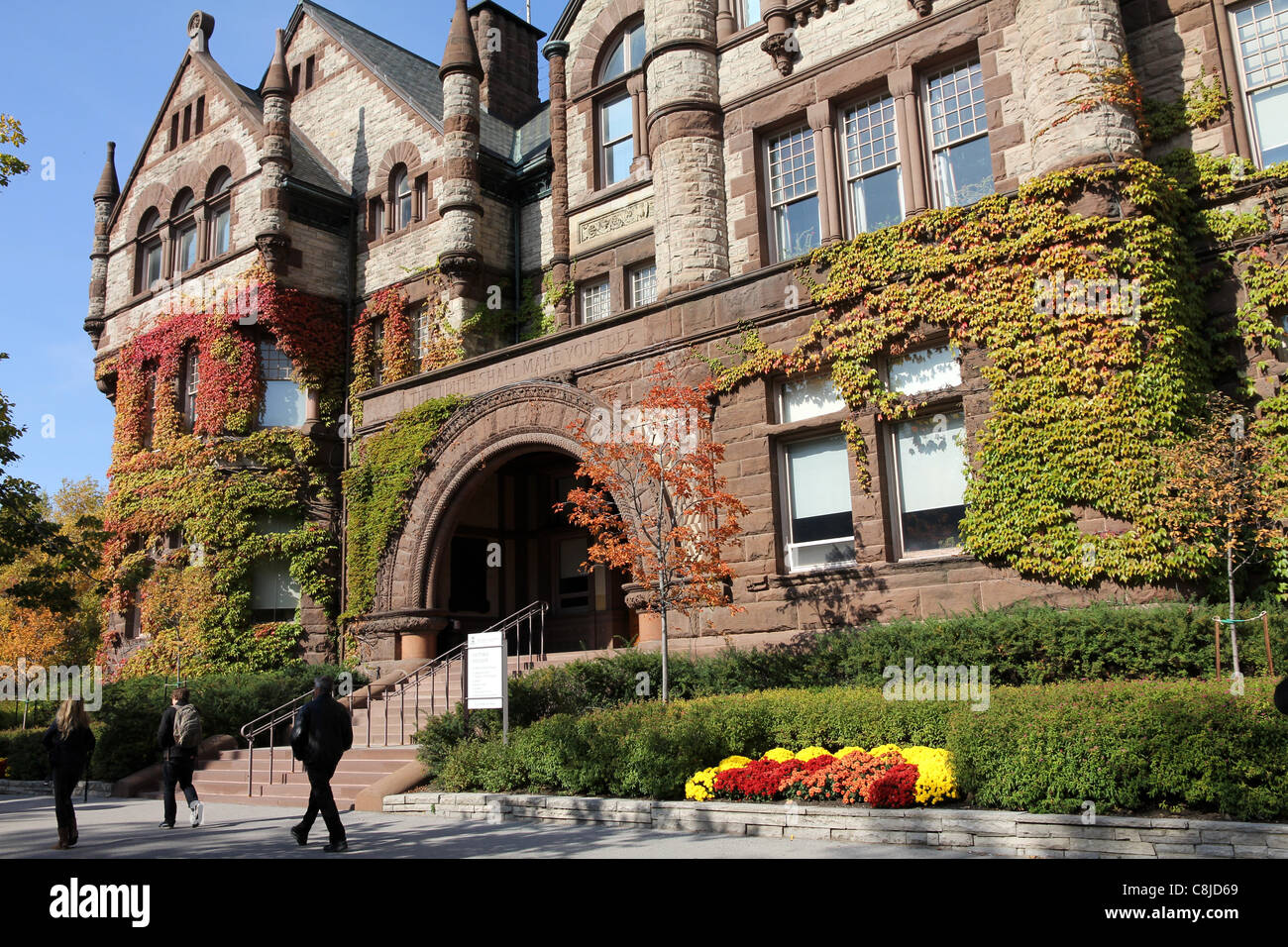 University of Toronto, Victoria College Building Stock Photo - Alamy