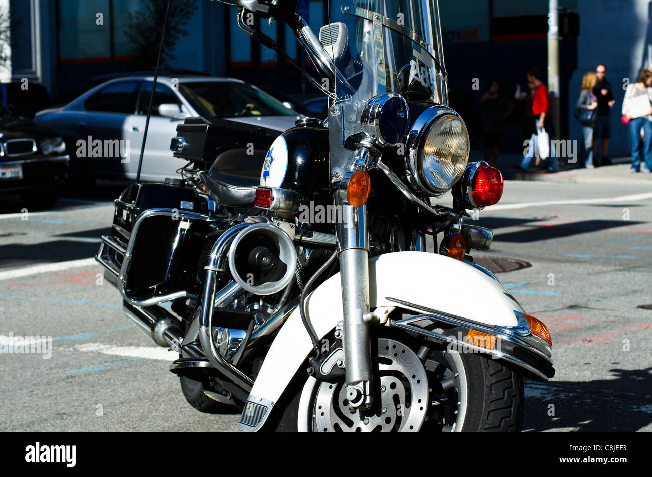 San francisco police motorcycle hi-res stock photography and images - Alamy