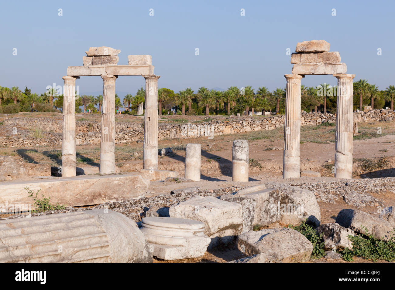 Ancient city of Hierapolis. Turkey Stock Photo - Alamy