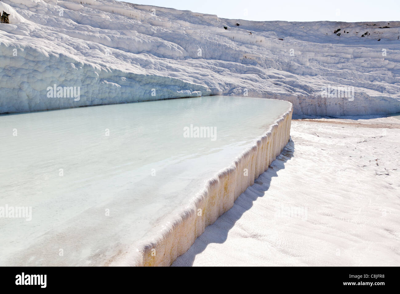 Calcium waterfalls pamukkale turkey hi-res stock photography and images ...