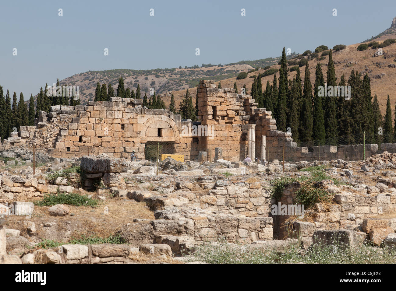 Hierapolis temple hi-res stock photography and images - Alamy