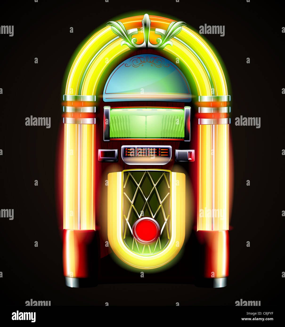 Music juke box hi-res stock photography and images - Alamy
