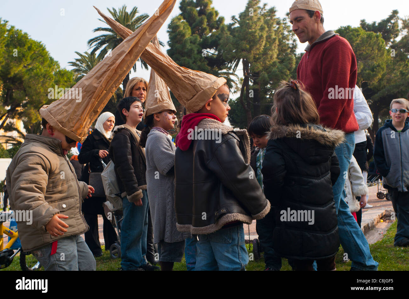 Children enjoying annual carnival hi-res stock photography and images ...