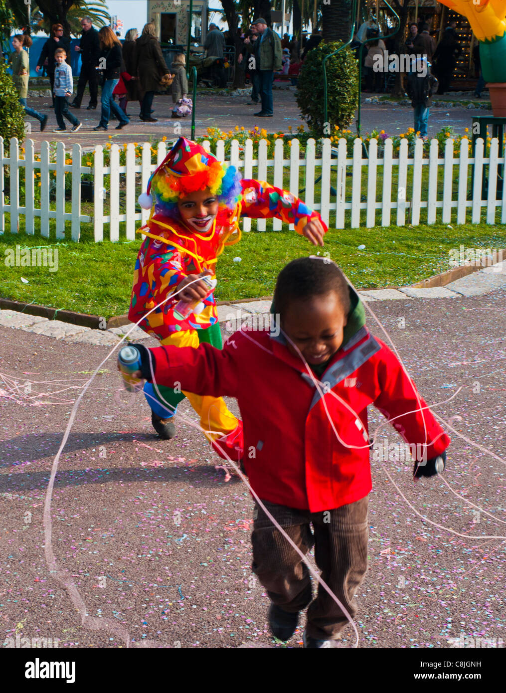 Children enjoying annual carnival hi-res stock photography and images ...